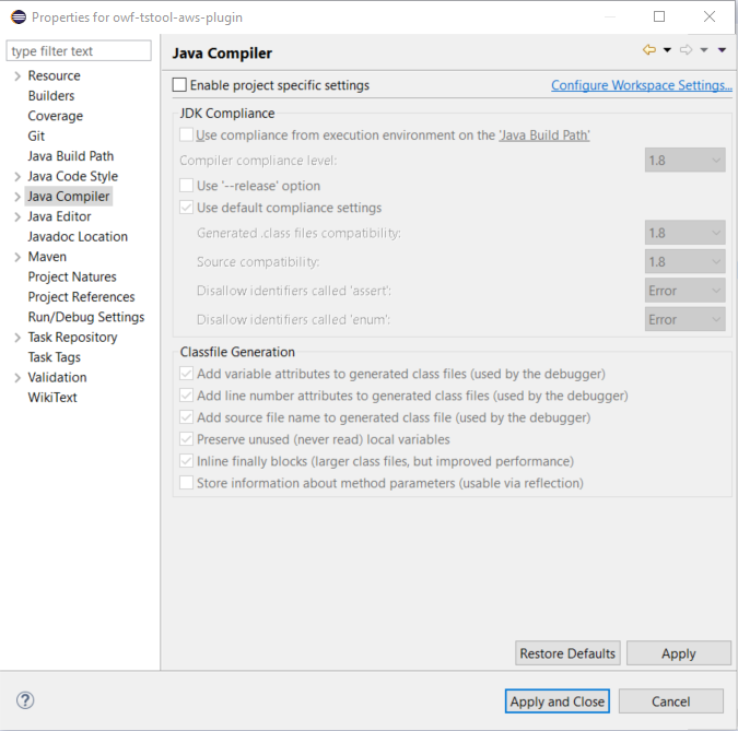 Plugin Project - CDSS / TSTool (Developer)